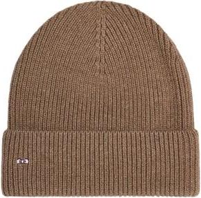 Eden Park Bonnet &agrave; logo en laine et coton