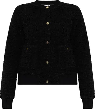 Moncler Femme, Pulls, Noir, Taille: 36 FR Cardigan &agrave; poches