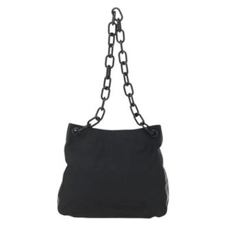 Prada Sac bandouli&egrave;re en cuir Pre-owned - Femme - Pre-owned - Noir - Taille: ONE Size