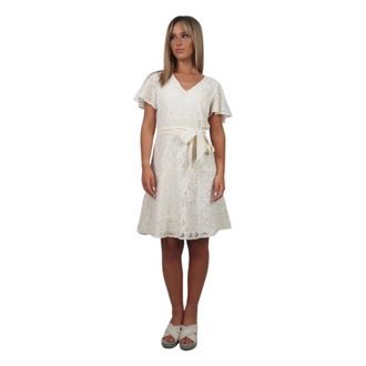 Ralph Lauren Kleid Unilla aus Spitze - - Dresses - Damen - Wei&szlig; - L