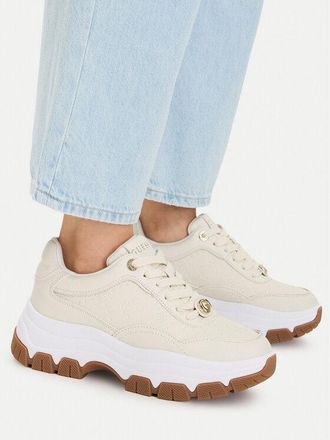 Guess Sneakers FLFBRT PEL12 &Eacute;cru
