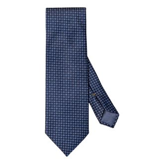 Eton Seidenblumen gewebte Krawatte Marine - - Accessories - Herren - Blau - ONE SIZE