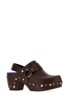 Chlo&eacute; Talis Clogs - Brown