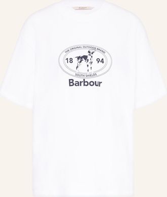Barbour T-Shirt Fern weiss