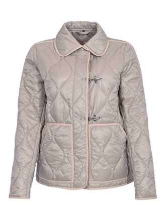 Fay Veste Casual - Argent