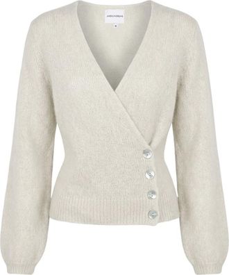Americandreams Americandreams, Femme, Pulls, Beige, Taille: 42 FR Mariya Wrap Cardigan