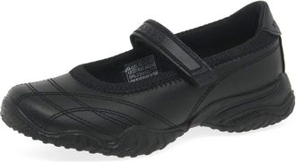 Skechers Mädchen Velocity - Pouty-81264l Mary Jane Halbschuhe, Schwarz Black Blk, 33.5 EU