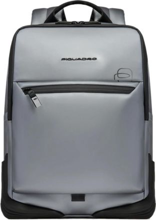 Piquadro Homme, Sacs, Gris, Taille: ONE Size Sac &agrave; dos ordinateur 14 r&eacute;sistant &agrave; leau