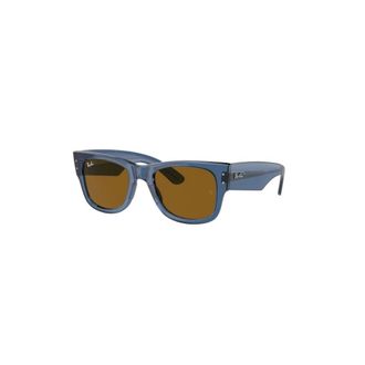 Ray-Ban unisex, Accessoires, Bleu, Taille: 51 MM Authentiques Lunettes de Soleil Style Wayfarer