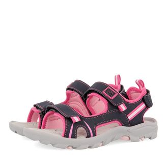 Gioseppo Gioseppo Jungen Mädchen Aachen Römersandalen Sandalen, Pink (Rosa Rosa), 27 EU