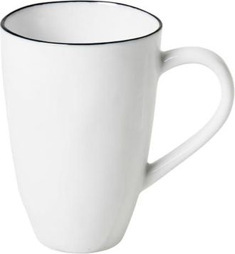 Broste Copenhagen Broste Copenhagen Becher, Porzellan, 1 Stück (1er Pack), Weiß