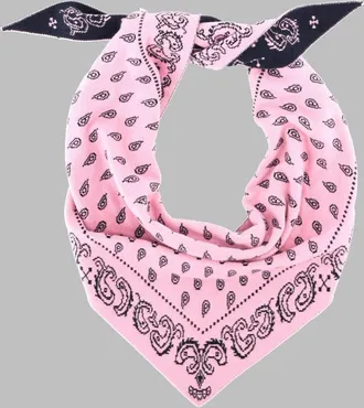 Guest In Residence Paisley Cashmere Scarf - Pink