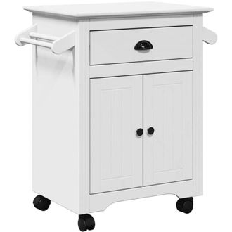 vidaXL Chariot de cuisine bodo blanc 72x45x80 cm - Vidaxl