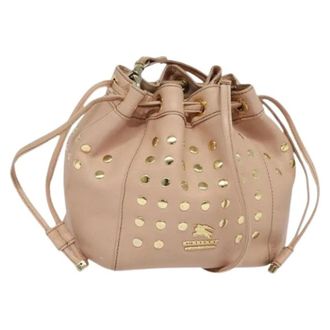Burberry Pre-owned Leder Schultertasche - - Pre-owned - Damen - Rosa - ONE SIZE