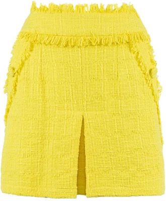 Nenette Femme, Jupes, Jaune, Taille: 36 FR Short Shorts