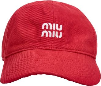 Miu Miu Baseball Cap Logo