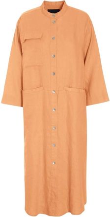 Bitte Kai Rand Femme, Robes, Orange, Taille: 44 FR Longue Robe Chemise