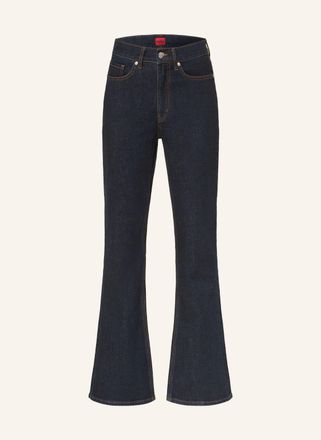 HUGO BOSS Hugo Flared Jeans Geflare blau