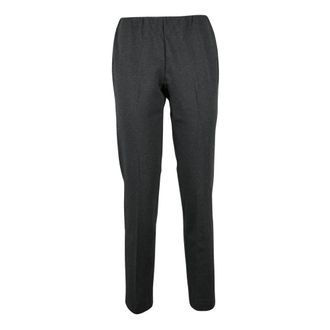 Le Tricot Perugia Slim-Fit-Hose - - Trousers - Damen - Grau - XS