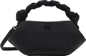 Ganni Mini Bou Twisted-handle Tote Bag