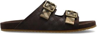 Burberry Logo Sandalen - - Shoes - Herren - Braun - 41 1/2 EU