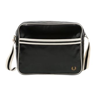 Fred Perry Homme, Sacs, Noir, Taille: ONE Size Sac Bandouli&egrave;re &Eacute;l&eacute;gant avec Sangle R&eacute;glable