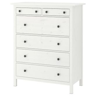 IKEA HEMNES Kommode mit 6 Schubladen