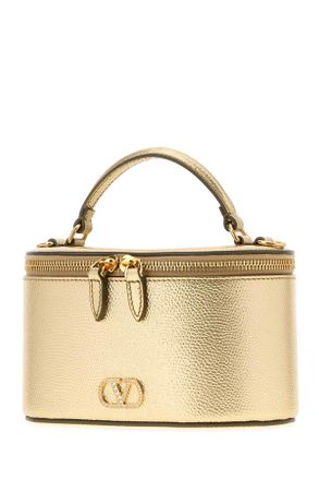 Valentino Garavani Case Top Handle Bag - Gold