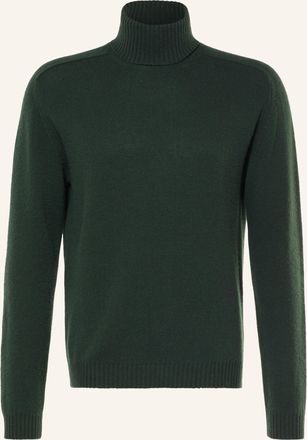 Boglioli Boglioli Rollkragenpullover gruen