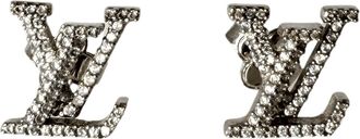 Louis Vuitton Ring - Louis Vuitton LV Iconic Ohrringe Palladium Fullset - Gr. ONE SIZE - in Silber - f&uuml;r Damen