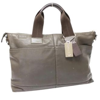 Coach Pre-owned Leder Handtaschen - - Pre-owned - Damen - Gr&uuml;n - ONE SIZE