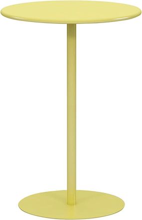 Generic Runder Endtisch, Eisenmetall -endtisch, Runder Stangentisch, Moderner Kneipentisch, Kaffee -snacktisch, Neben Dem Bett Tragbare Workstation Für Couch 