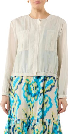 Comma Leichte Blousonjacke aus Modalmix