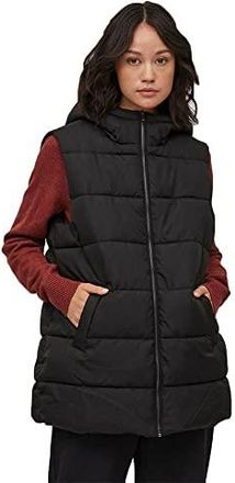 Vila Vila Vitate S/L Gilet Tampon-Noos, Noir, 40 Femme