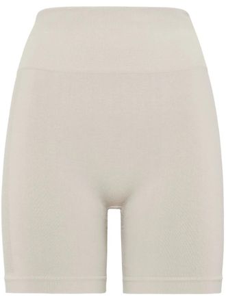 Plein Sport short cycliste à design sans coutures - Tons neutres