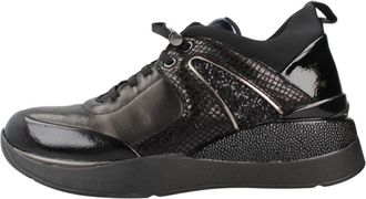 Stonefly Elettra 22 Nappa Lth Snake - - Shoes - Damen - Schwarzk - 39 EU