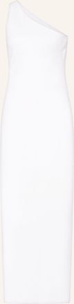 Mrs & Hugs Mrs & Hugs One-Shoulder-Kleid Aus Leinen weiss