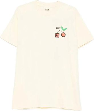 Obey Homme, Tops, Beige, Taille: XL T-shirt Alternative Lifestyles