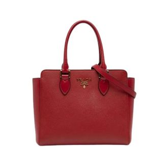 Prada Pre-owned Vintage Satchel - - Pre-owned - Damen - Rot - ONE SIZE
