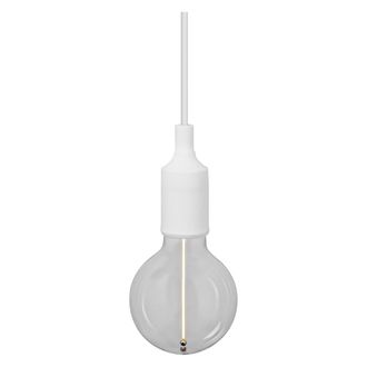 Osram Vintage 1906 Pendelleuchte BELL E27, wei&szlig;, max. 15W LED, E27 Sockel, trichterf&ouml;rmiger Baldachin, Innenraum-Pendelleuchte, Kombination mit 1906 Vintage