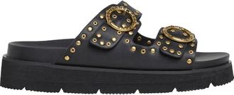 Pepe Jeans London Sandales à Boucles Pola Noir