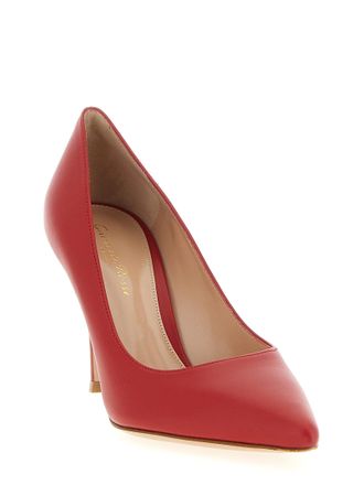 Gianvito Rossi Womens Pump Red Calfskin Leather