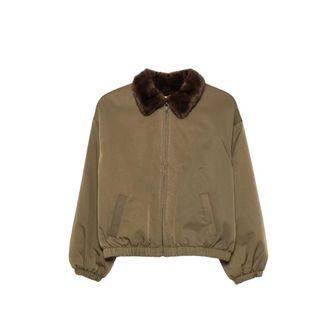 Eleh Faux-fur-collar Jacket