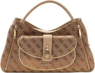Guess Femme, Sacs, Brun, Taille: ONE Size Jessa Handbag