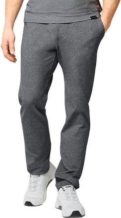 Skechers Herren Go Walk Schlupfhose, Dehnbar, Gerades Bein Hose, Heathered Charcoal, Medium