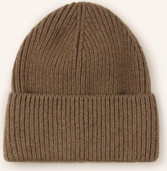 Capo Capo M&uuml;tze Mit Cashmere braun