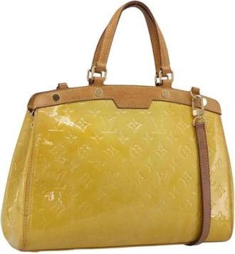 Louis Vuitton Pre-owned Brea MM Sac &agrave; main - Femme - Pre-owned - Jaune - Taille: ONE Size