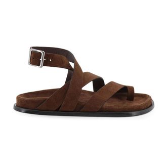 Alohas Flache Sandalen - - Shoes - Damen - Braun - 38 EU