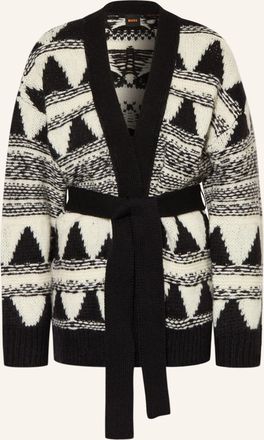 HUGO BOSS Strickh&uuml;lle Fregolano schwarz