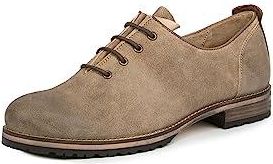 Stockerpoint Chaussures Oxford Caruso pour Homme, Sable, 43 EU